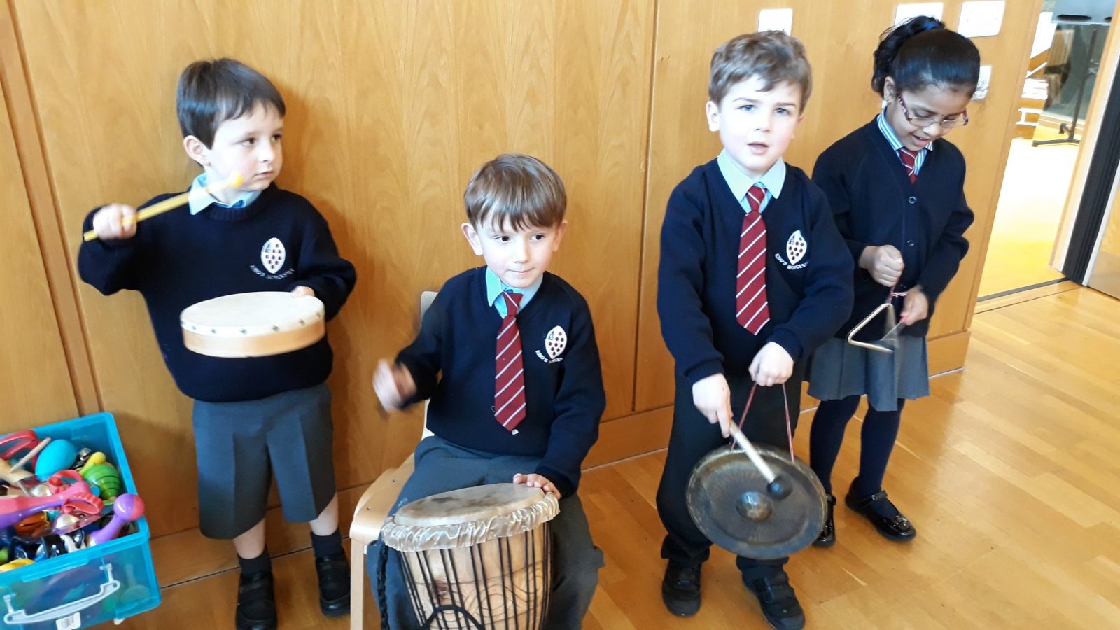 Reception pupils celebrate Chinese New Year - King's St Alban's