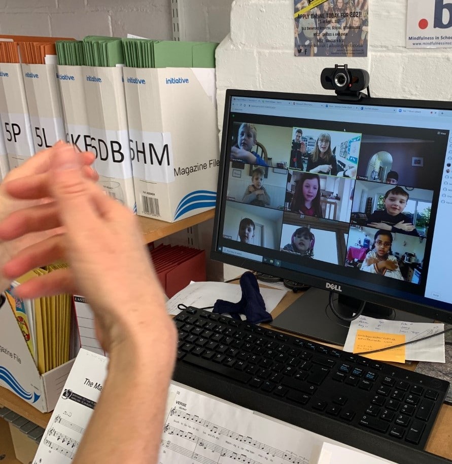 Adapting to remote music lessons - King's St Alban's