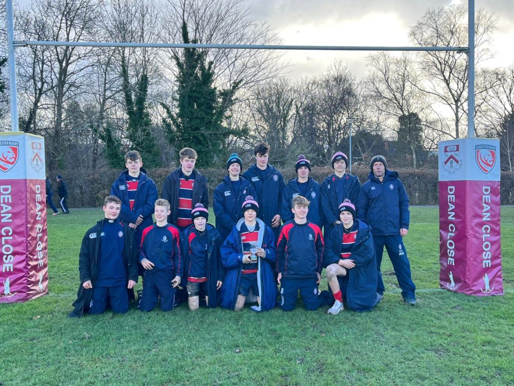 U14 Rugby win the Bowl at Dean Close Sevens Tournament - King's Worcester
