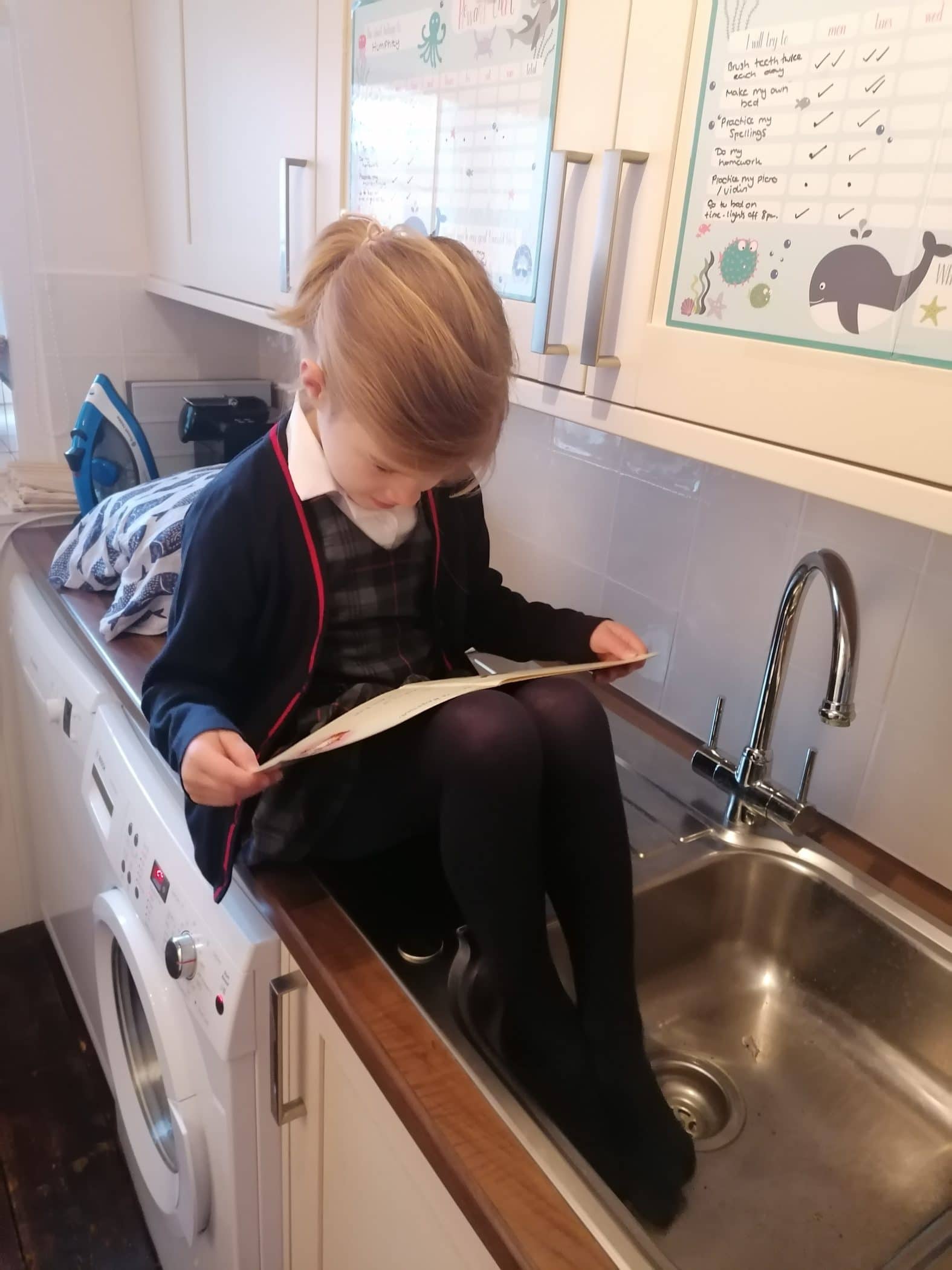 Pre-Prep dive into 'Be a Bookworm' week. - King's St Alban's