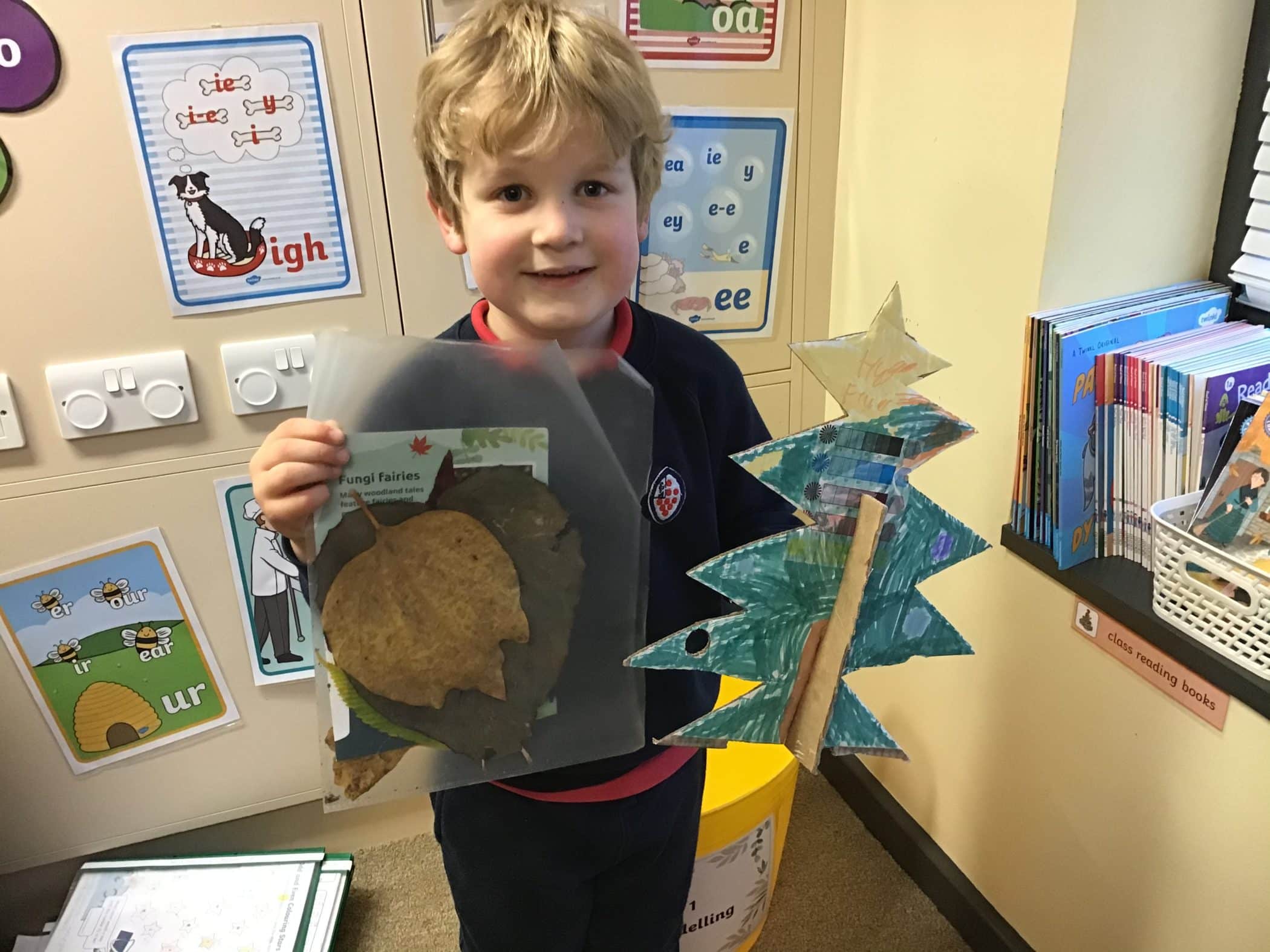 A festive theme to GYM homework inspires pupils.