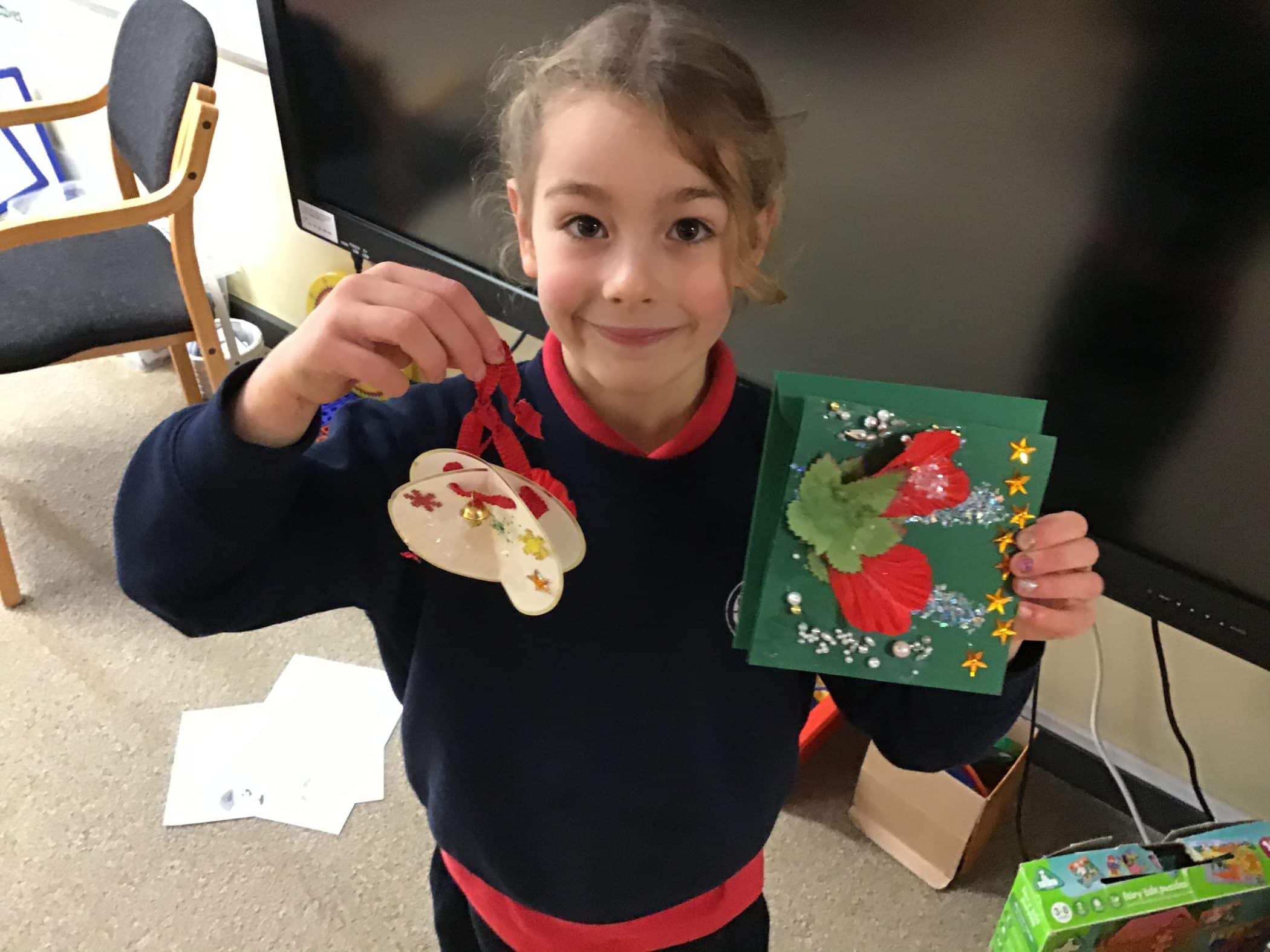 A festive theme to GYM homework inspires pupils.