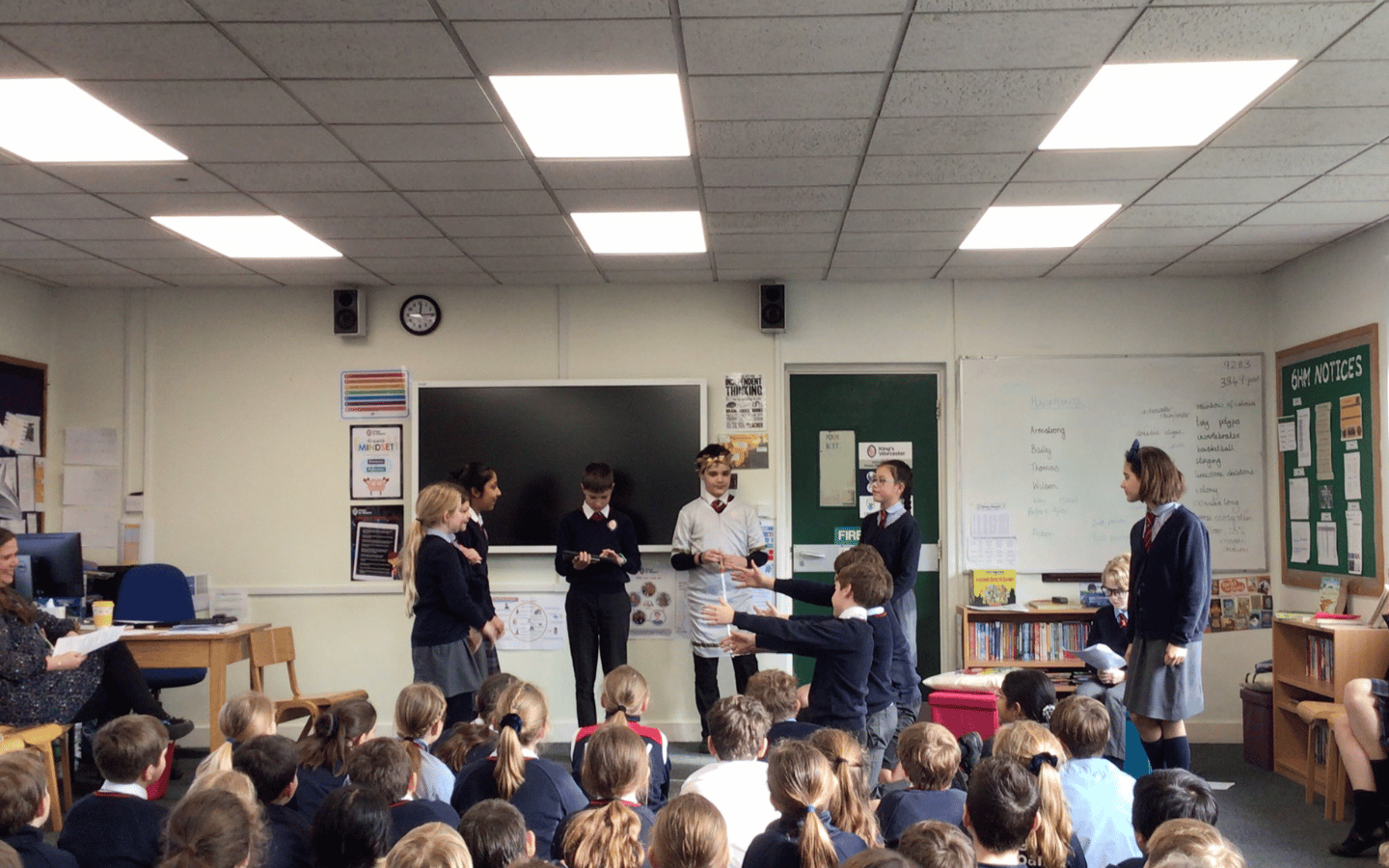 Not one but two class assemblies! - King's St Alban's