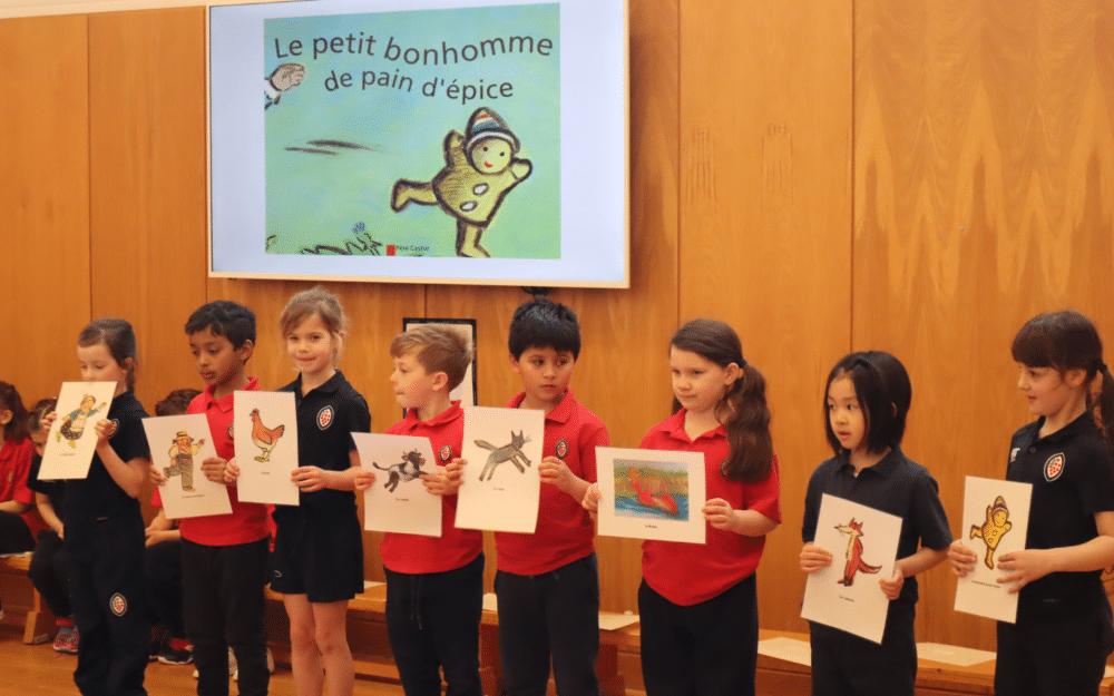 Year 2 assembly showcases linguistic skills