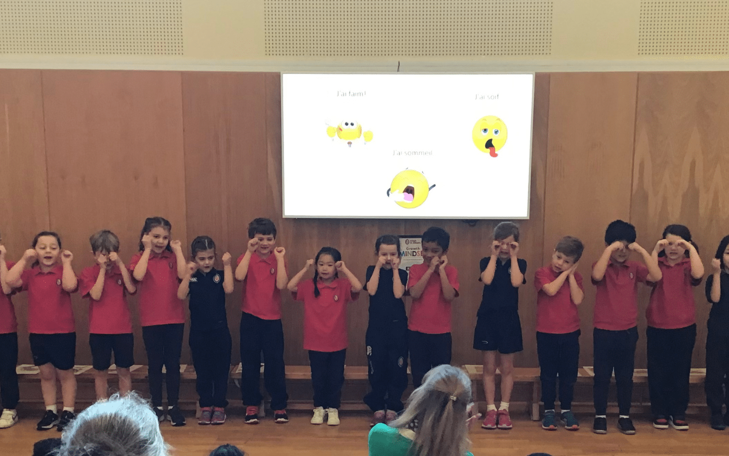 Year 2 assembly showcases linguistic skills