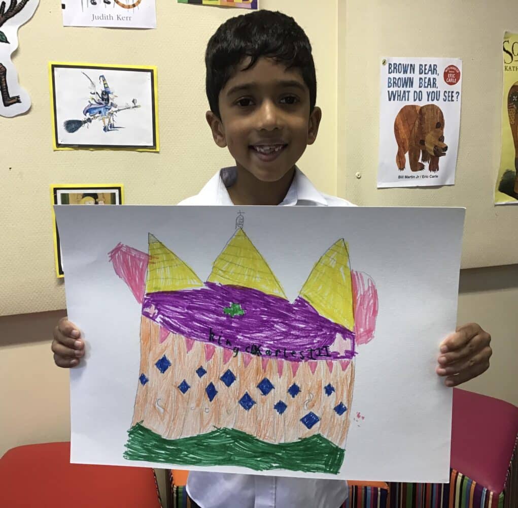 Pupils celebrate King's Coronation in style with GYM homework!