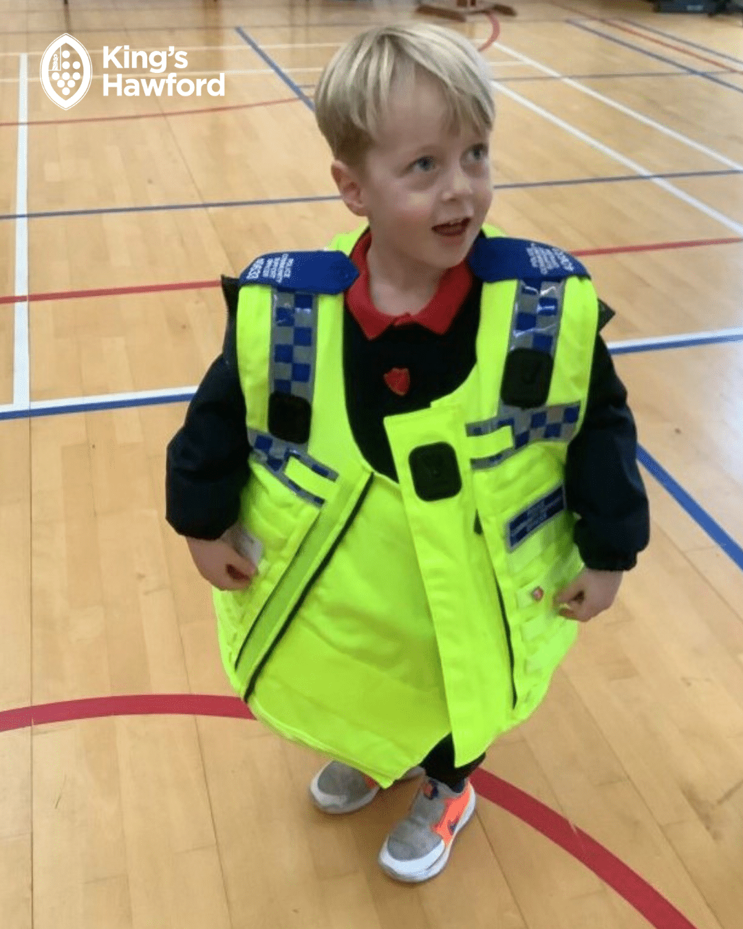 Reception Welcomes a Visit from the Police - King's Hawford