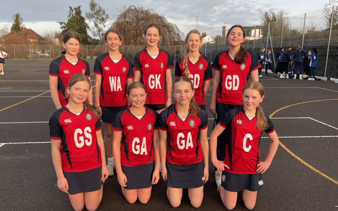 King’s 12B Netballers Crowned District Champions