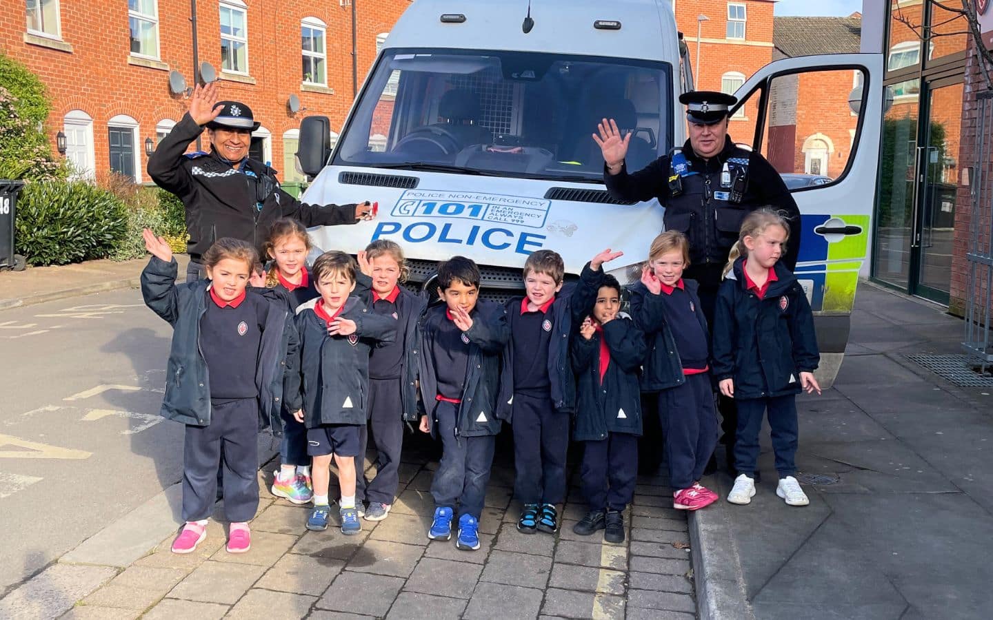 Exciting Visit from Local Police for Reception Class - King's St Alban's