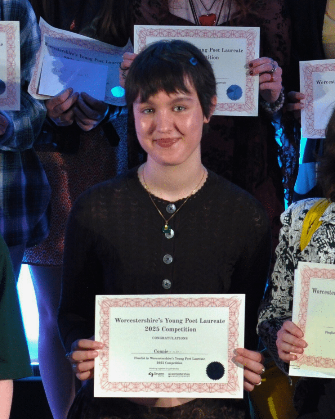 Connie P Reaches Finals of Poet Laureate Competition