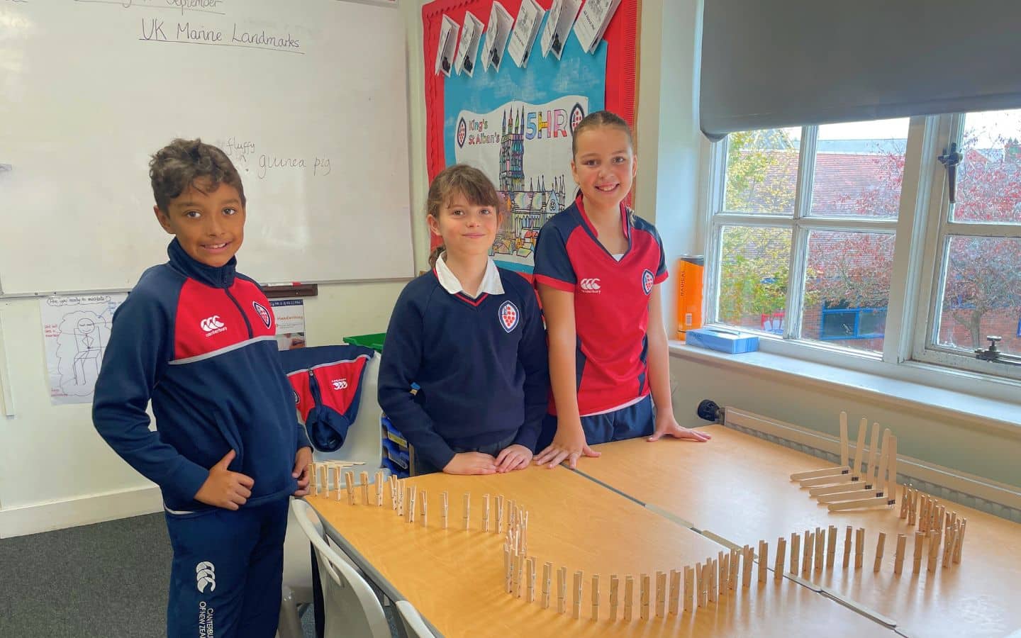 Year 5 Team Building Fun - King's St Alban's