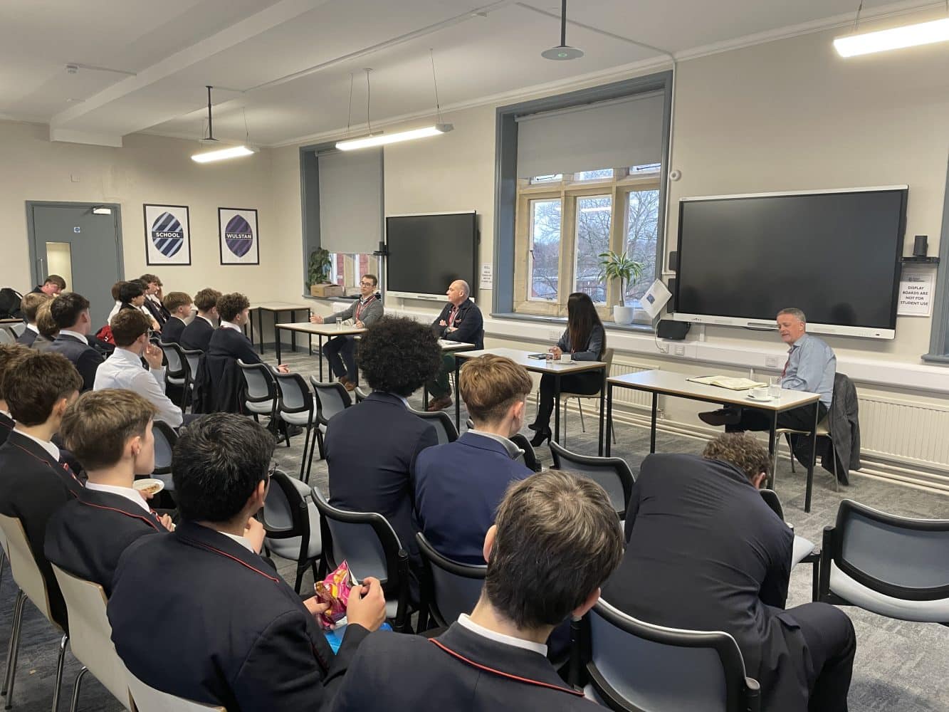 Finance Careers Talk Inspires Pupils - OV