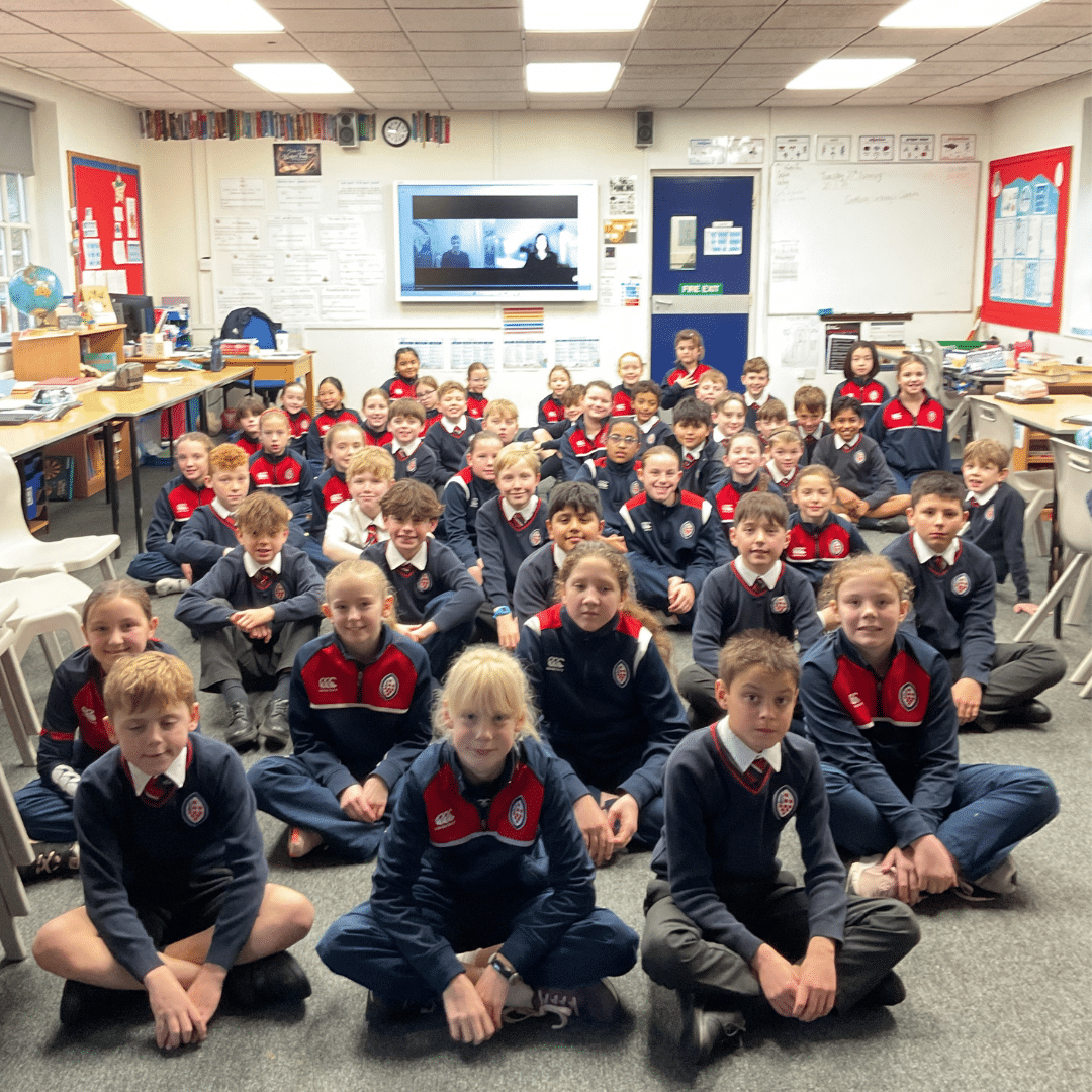 Visit from Author Tom Palmer for Year 5 & 6 - King's St Alban's